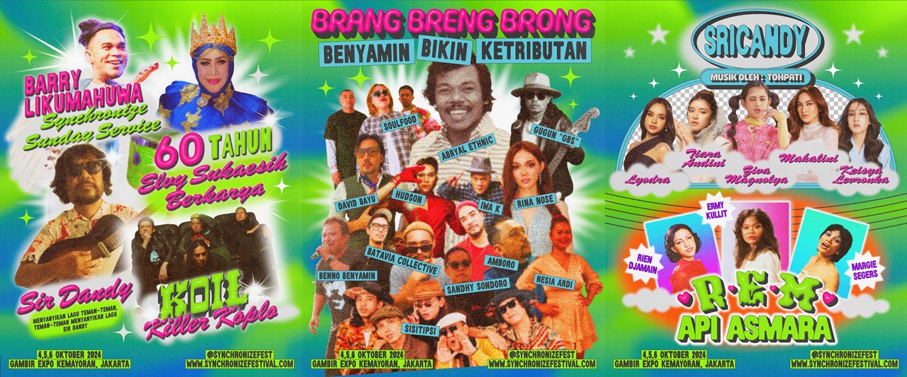 Synchronize Fest 2024 umumkan 13 konsep line up nya – iMusic