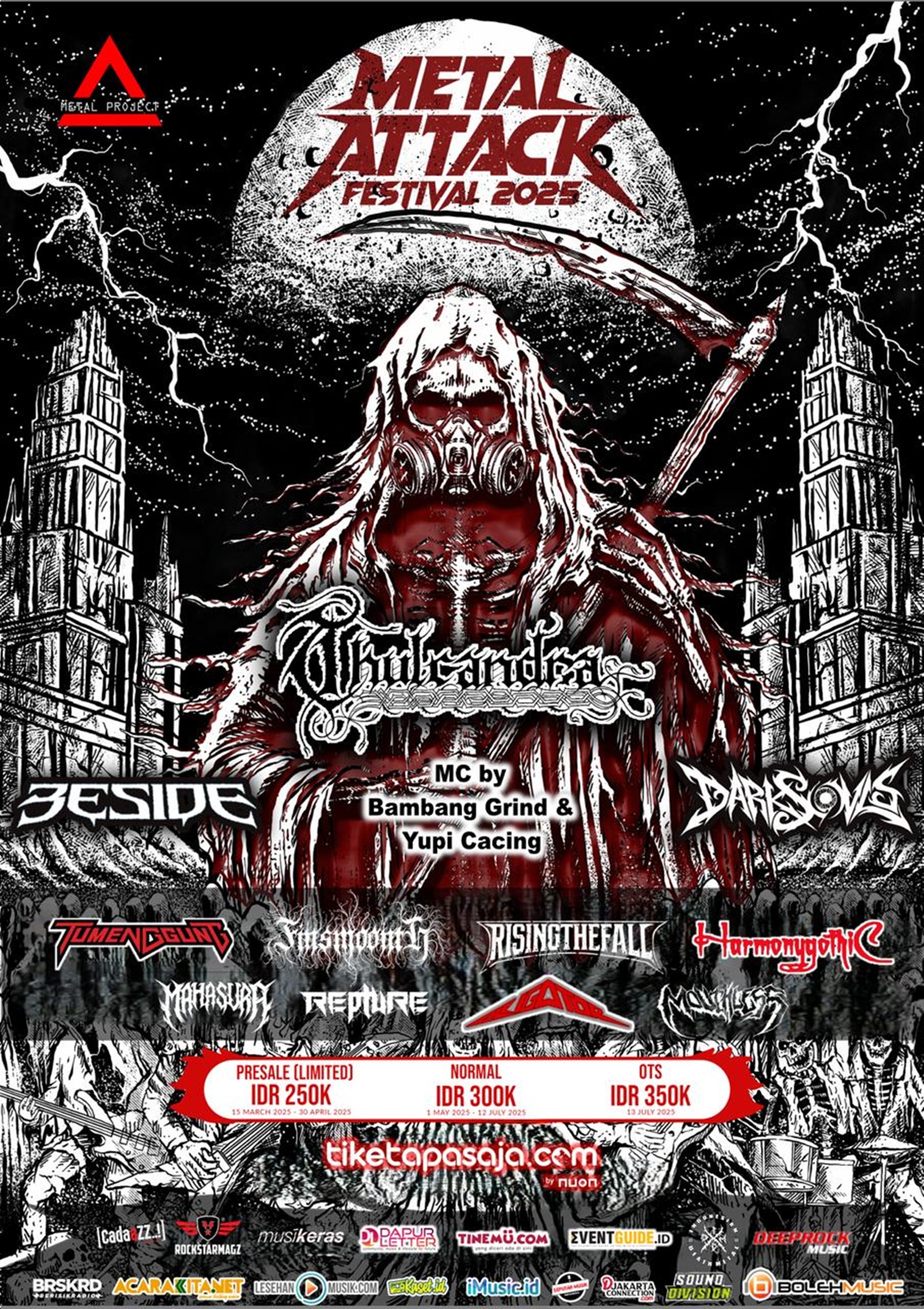 Metal Attack Fest 2025 Siap Digelar 13 Juli 2025, Serbu Tiket ...